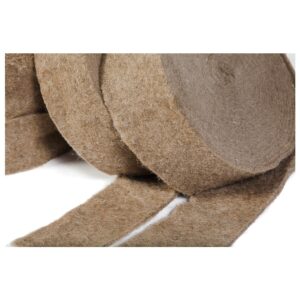 Natural flax fibre thermal insulation band • Vides Tehnika